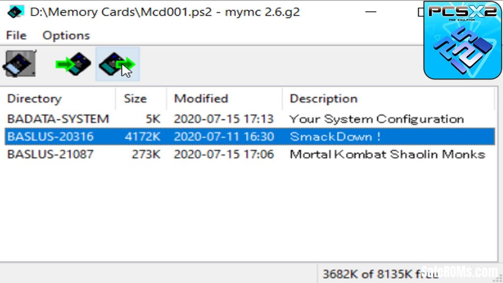 Mcd001.ps2 PCSX2 Download Archives - SafeROMs