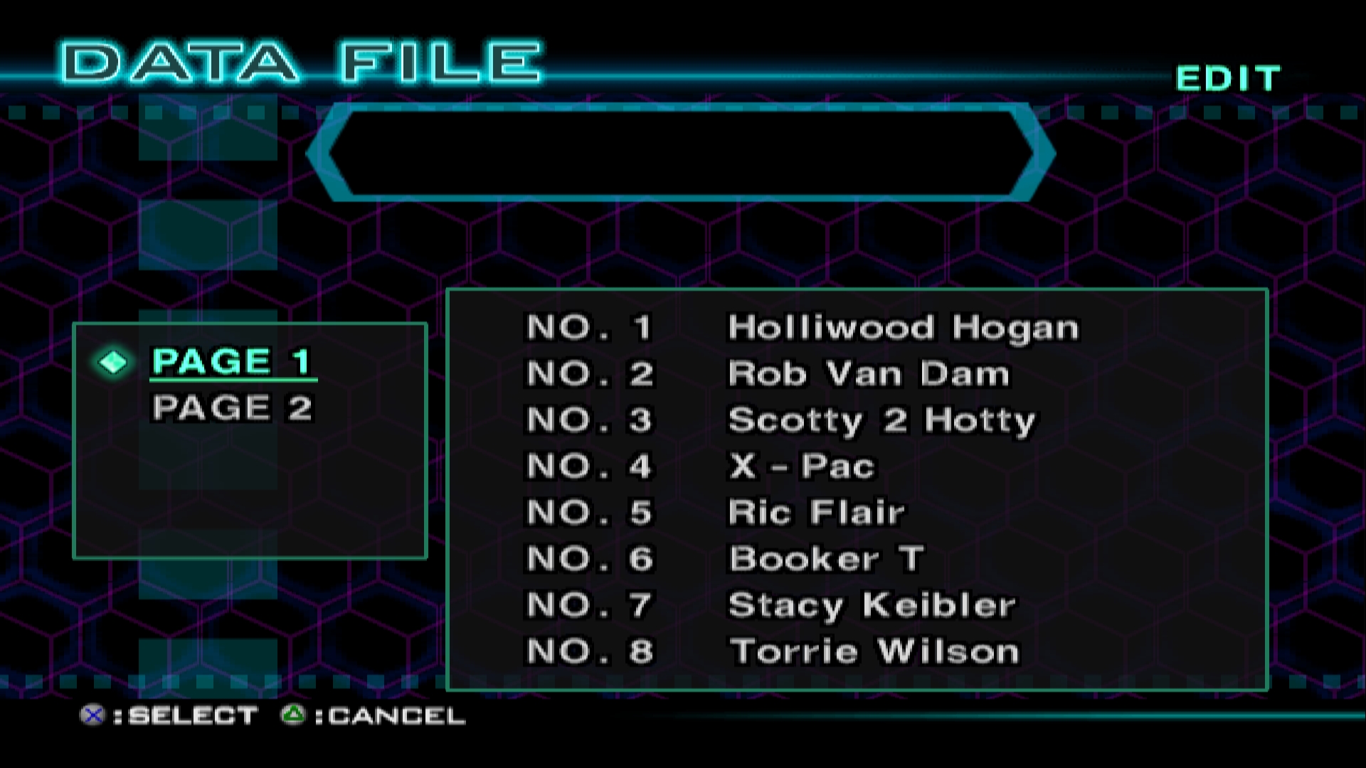 WWF SmackDown Just Bring It PS2 Save Game Files - SafeROMs