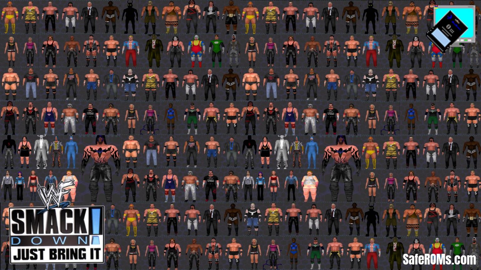 WWF SmackDown Just Bring It PS2 Save Game Files - SafeROMs