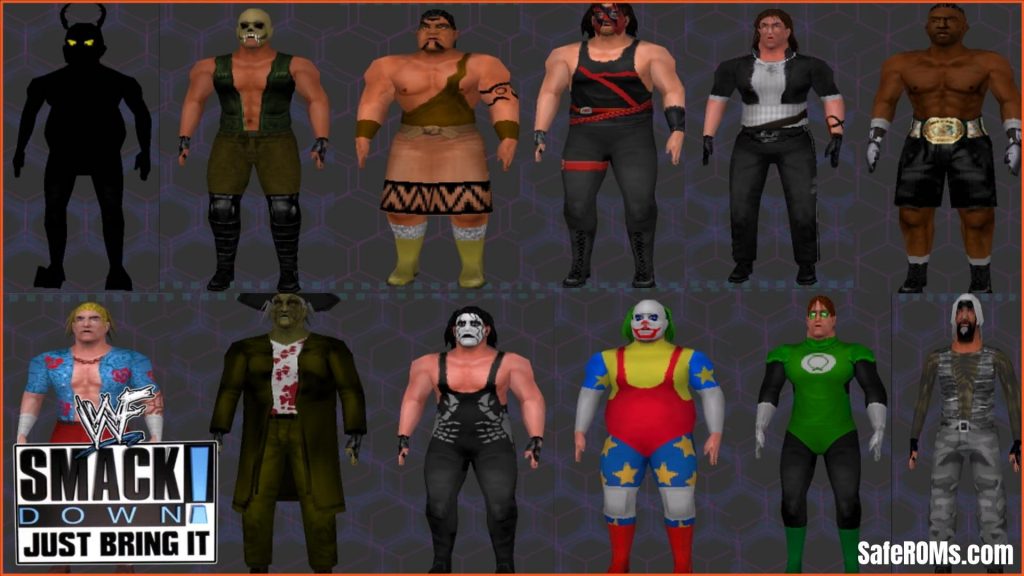 12 Good and Evil CAWs For WWF SmackDown! Just Bring It - SafeROMs