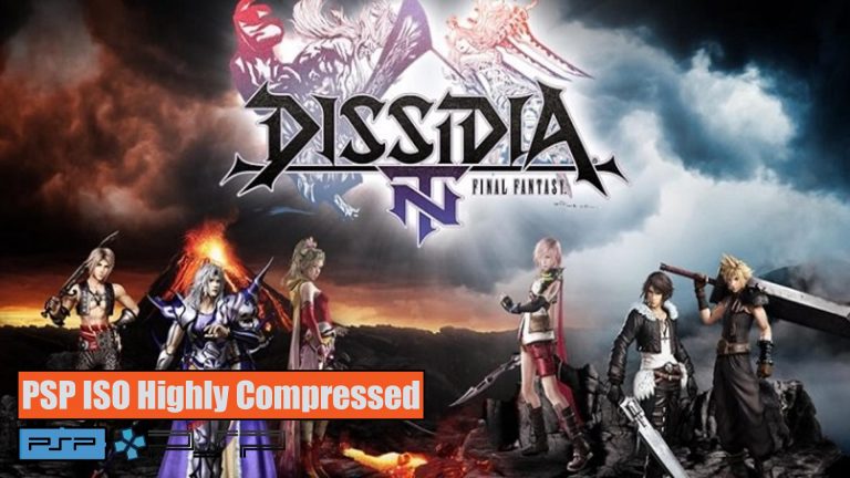 Dissidia Final Fantasy PSP ISO Highly Compressed - SafeROMs
