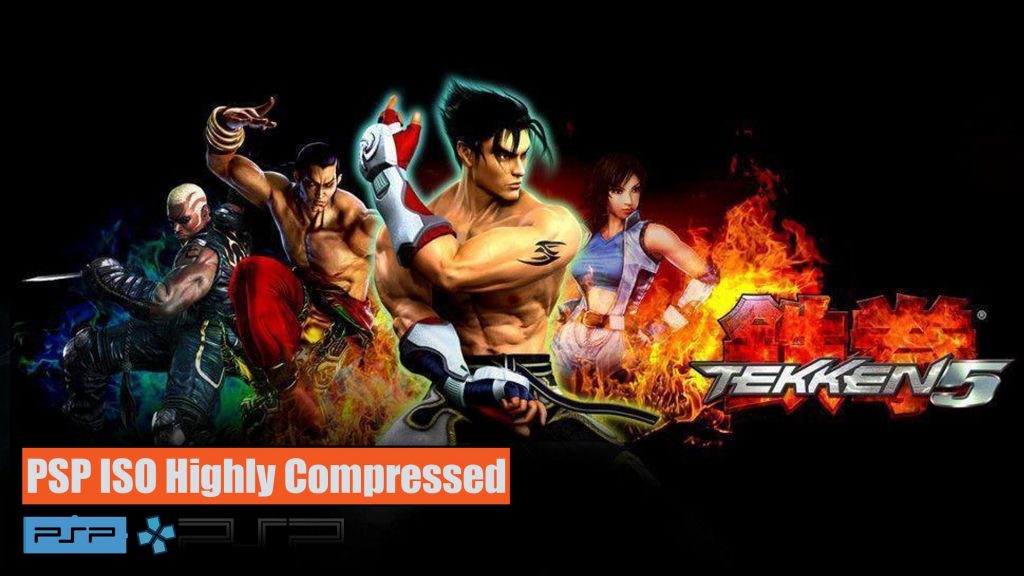 Tekken 5 PSP ISO Highly Compressed - SafeROMs