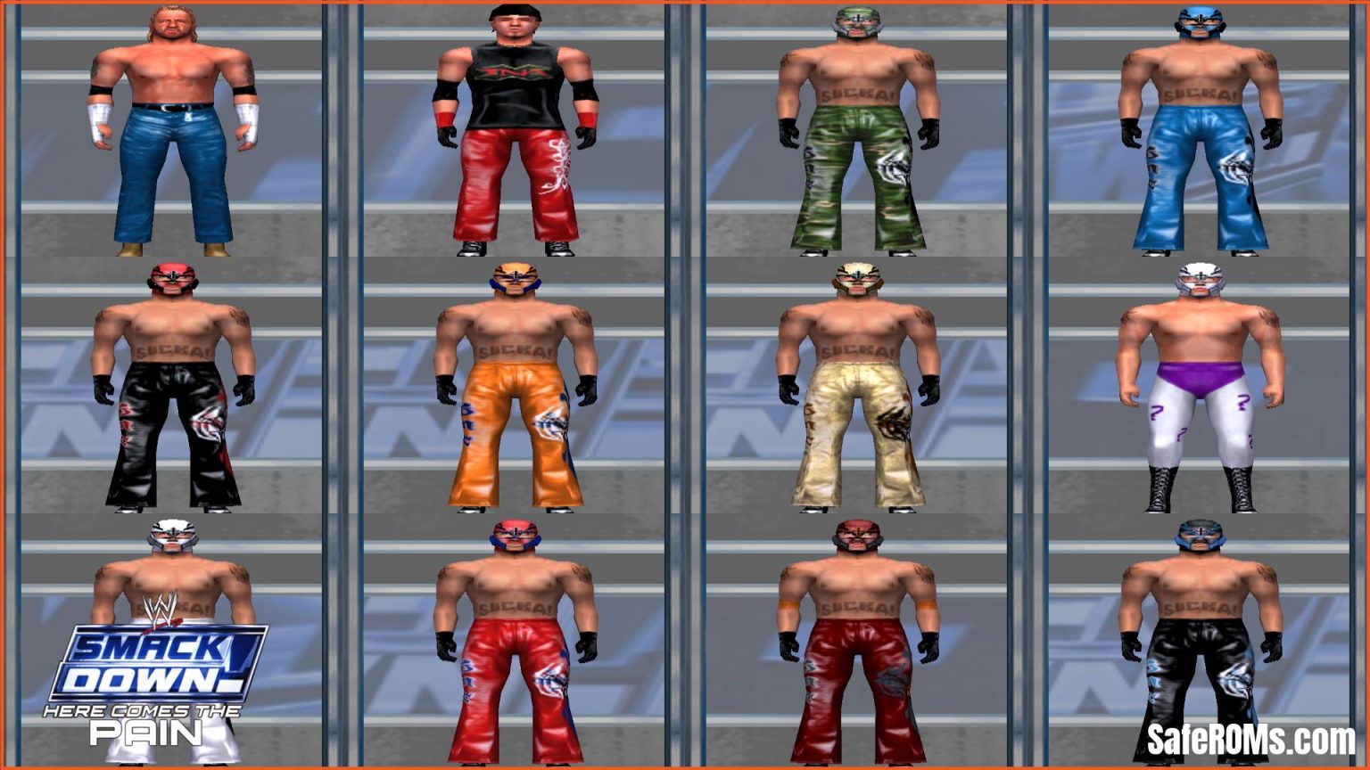 10 Rey Mysterio CAWs With 2 Bonus CAWs For WWE SmackDown Here Comes The ...