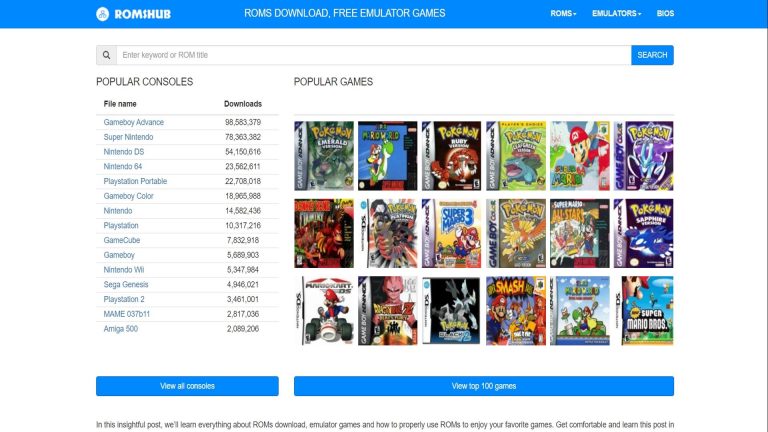 50 Best Safe ROM Sites To Download ROMs & Emulators (2022) - SafeROMs