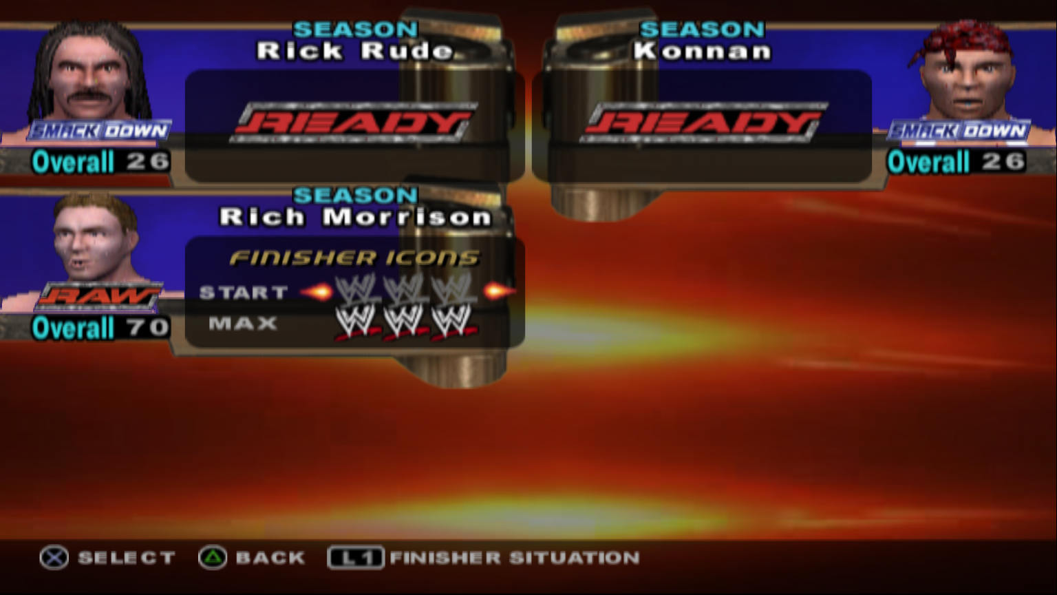 15 Pro Wrestlers CAWs For WWE SmackDown vs Raw - SafeROMs