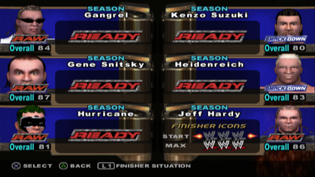 WWE SD! HCTP Wrestlers CAWs For WWE SmackDown vs Raw - SafeROMs