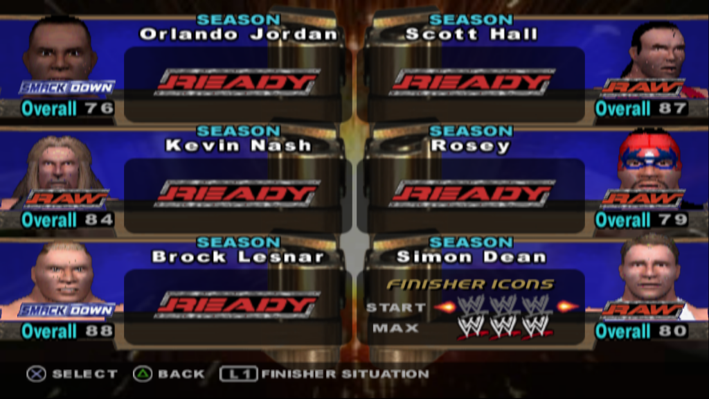 WWE SD! HCTP Wrestlers CAWs For WWE SmackDown vs Raw - SafeROMs