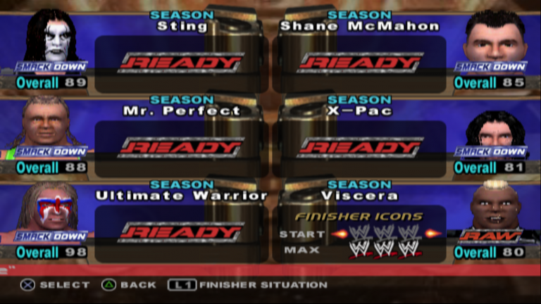 WWE SD! HCTP Wrestlers CAWs For WWE SmackDown vs Raw - SafeROMs