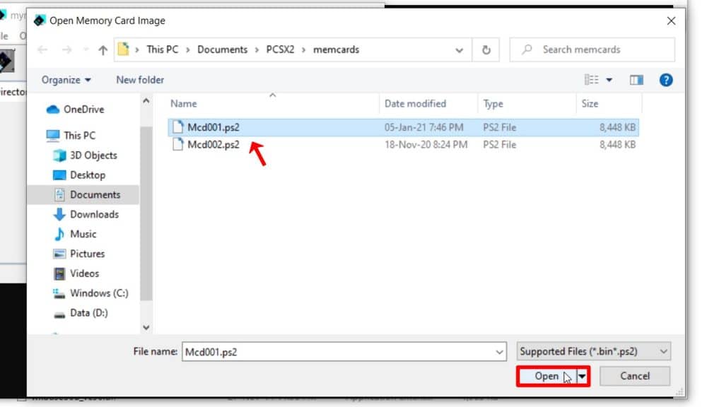 How To Use mymc, a PS2 Memory Card Image Utility - SafeROMs