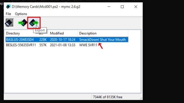 How To Use mymc, a PS2 Memory Card Image Utility - SafeROMs
