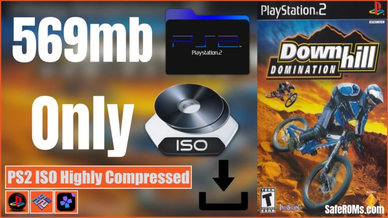 Downhill Domination PS2 ISO Highly Compressed - SafeROMs