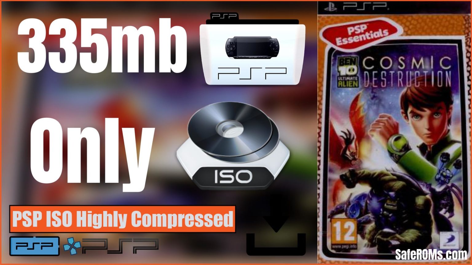 200+ PSP ISO Highly Compressed Games To Download