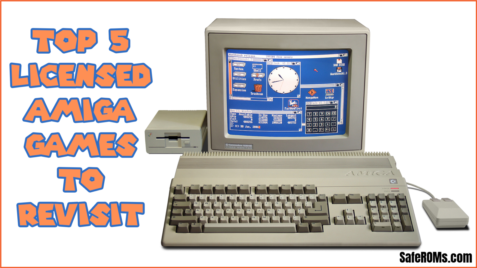 Top Five Licensed Amiga Games to Revisit - SafeROMs