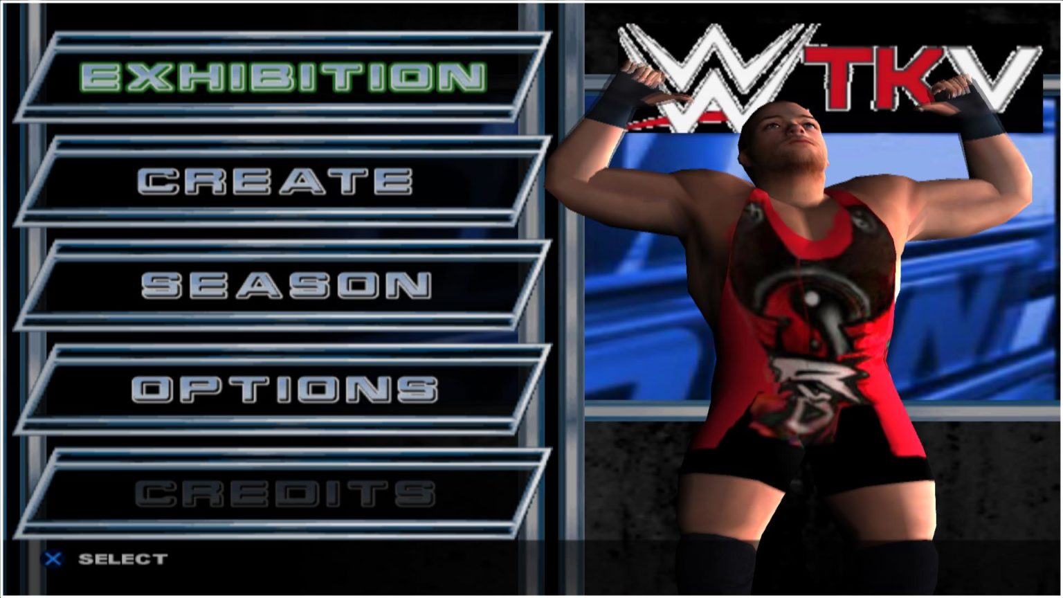WWE TKV HCTP MOD PS2 ISO Download - SafeROMs