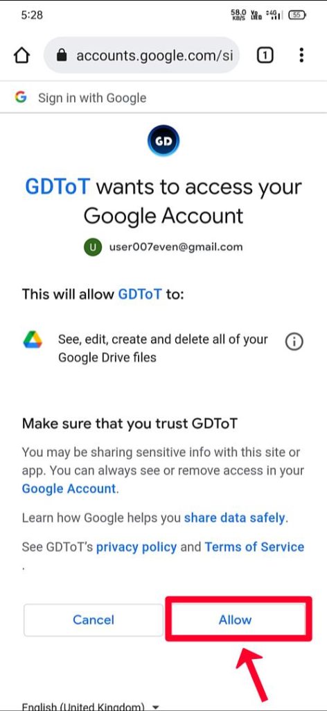 How To Download a File From GDToT on Android and Computer - SafeROMs