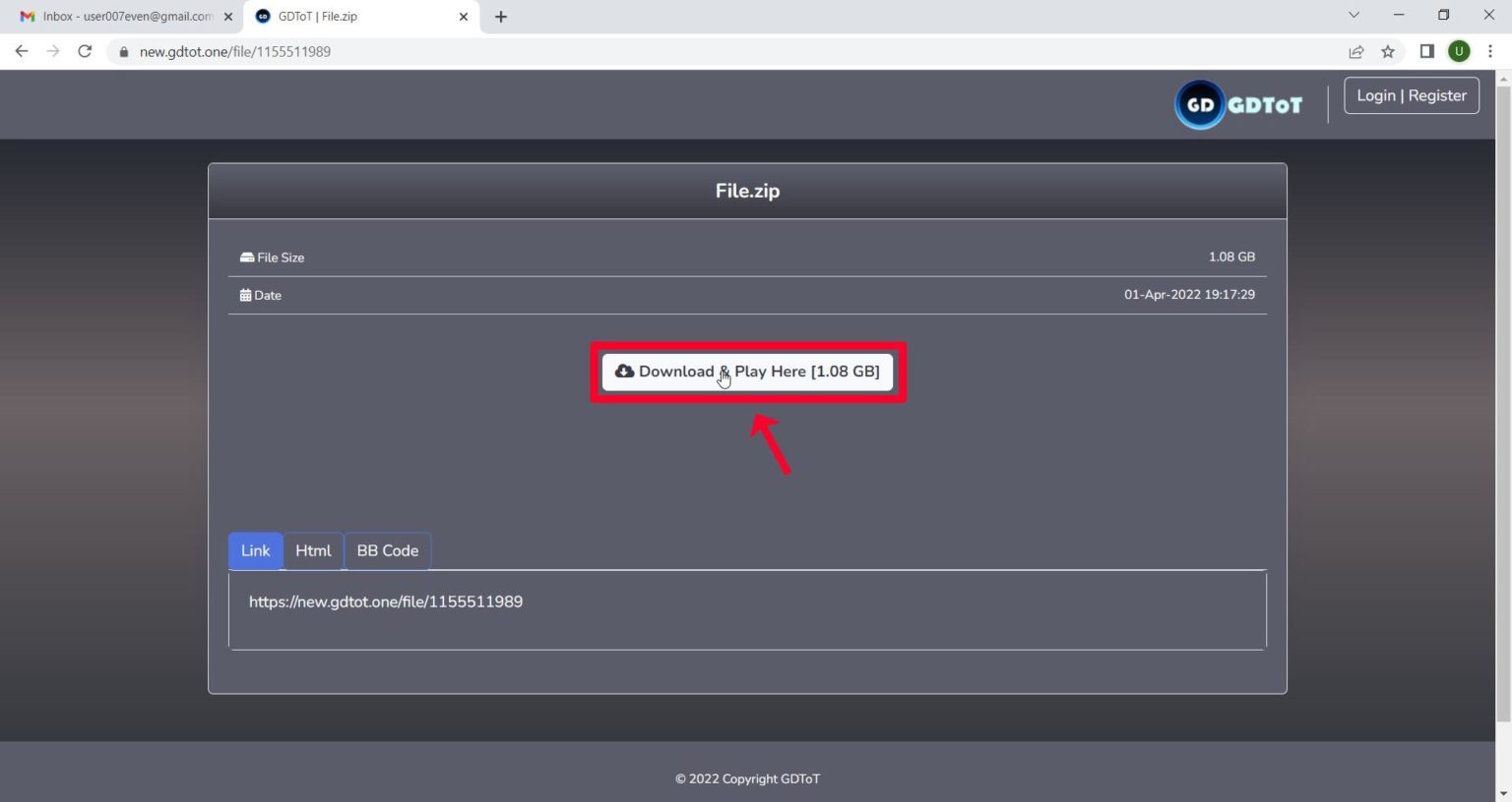 How To Download a File From GDToT on Android and Computer - SafeROMs